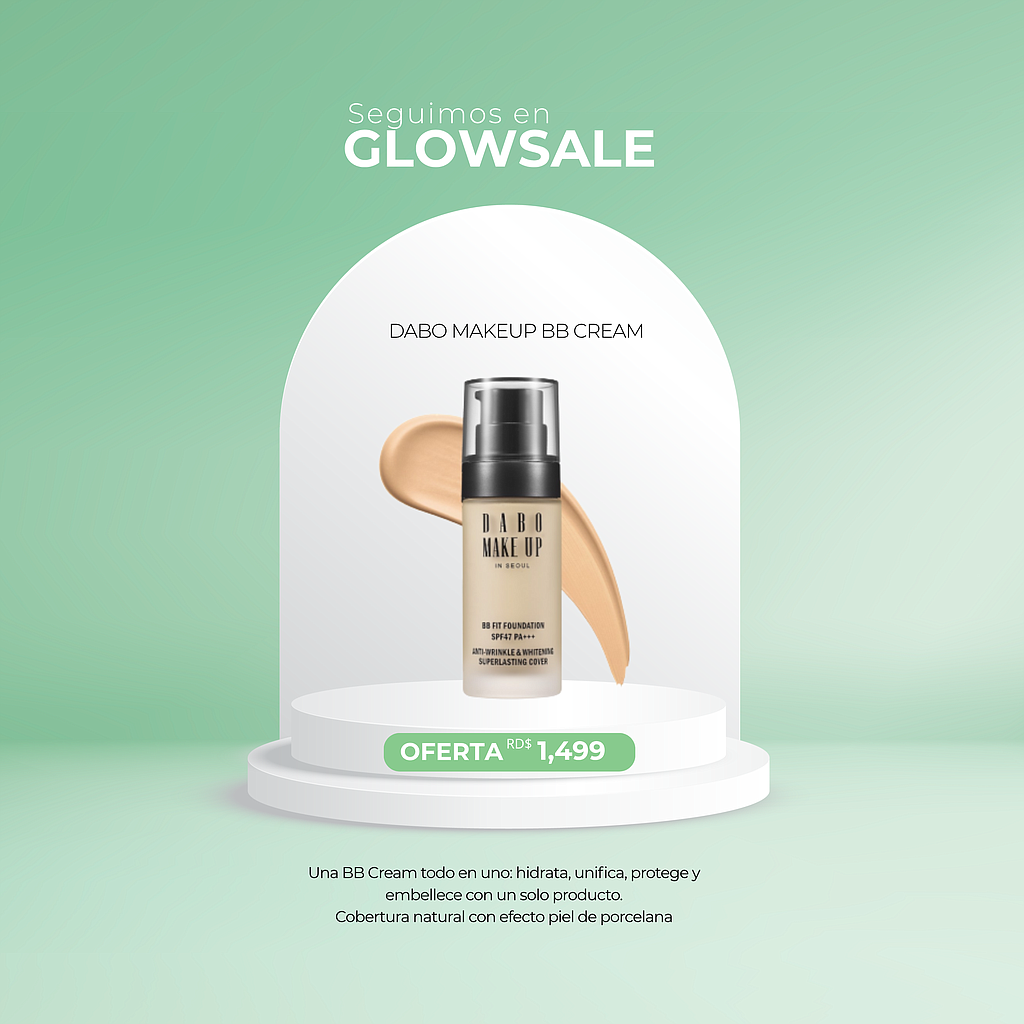 Base coreana para tu maquillaje al mejor precio del mercado